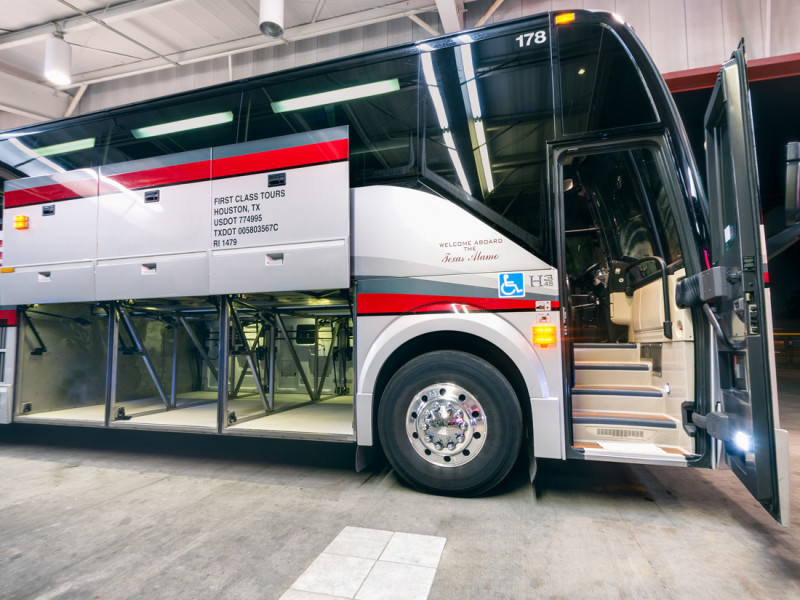 Explore Our Fleet | First Class Transportation | Charter Bus Rentals