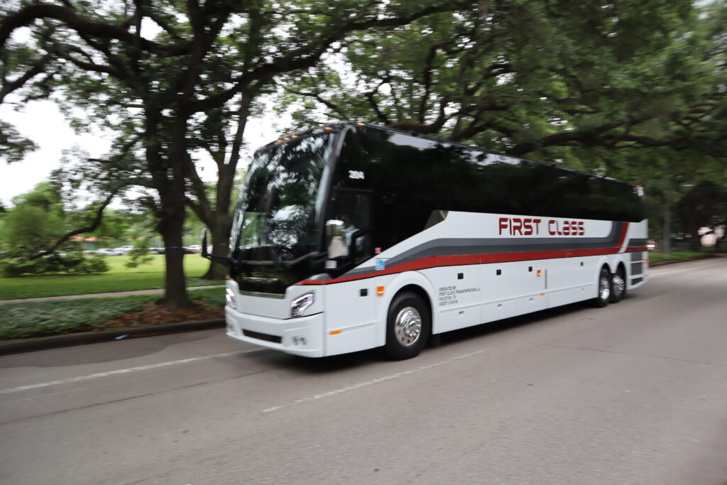 Explore Our Fleet | First Class Transportation | Charter Bus Rentals